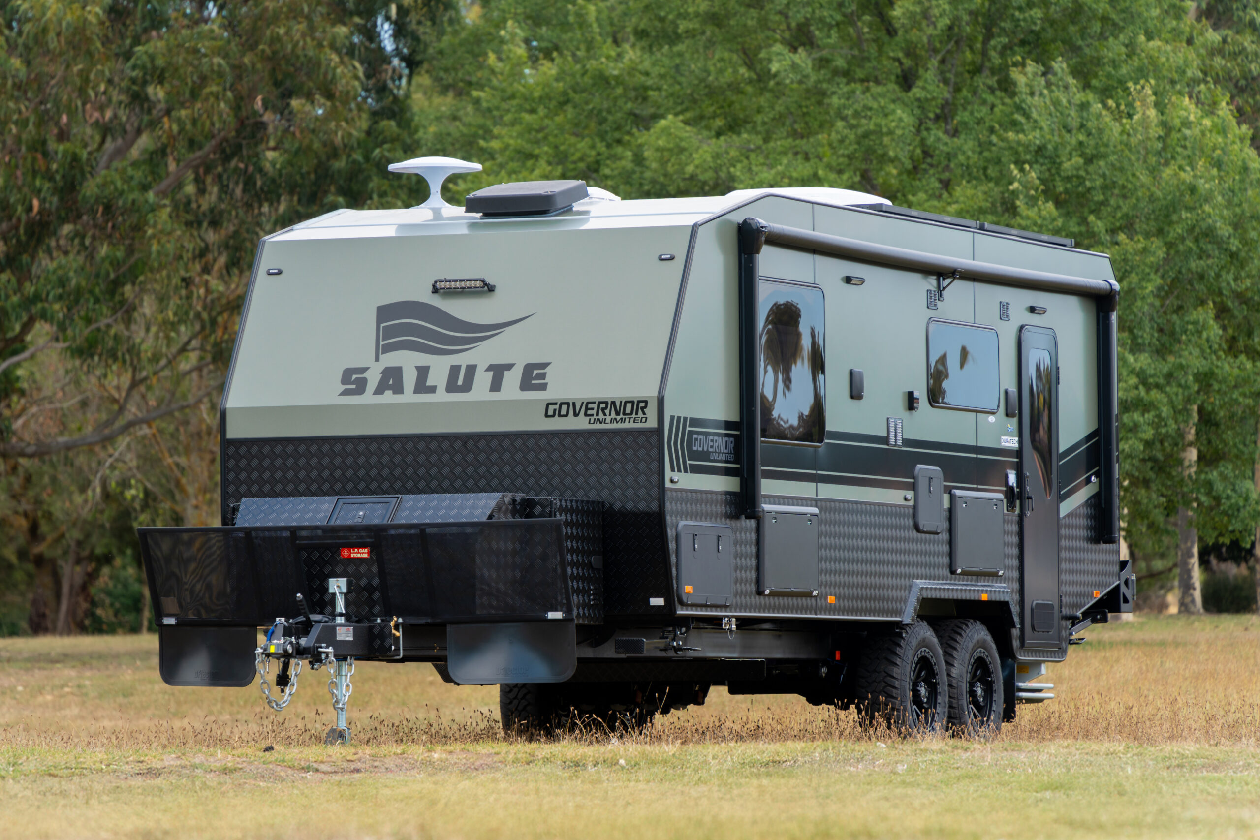 Salute Caravans, Melbourne | AXEDO Daintree Cladding